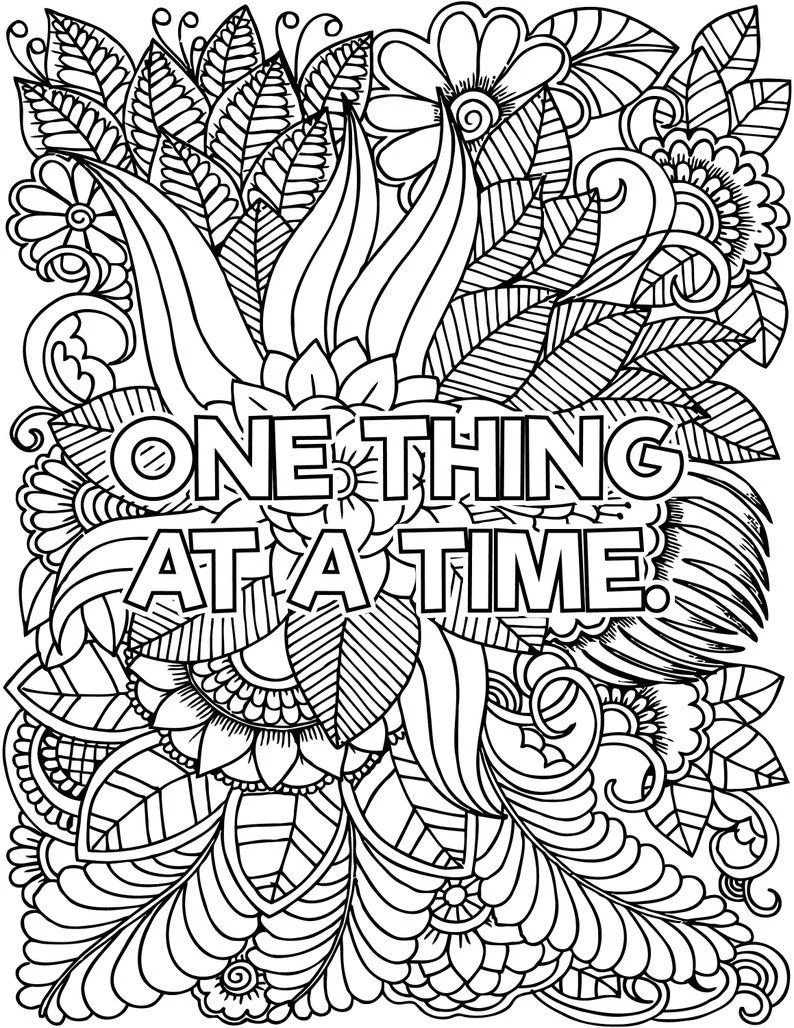 Affirmations Coloring Pages to Print - Free Printable Coloring Pages