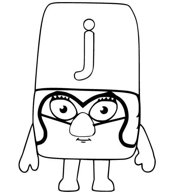 Alphablocks Coloring Pages to Print - Free Printable Coloring Pages