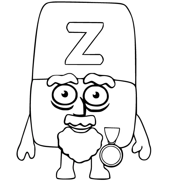 Alphablocks Coloring Pages to Print - Free Printable Coloring Pages