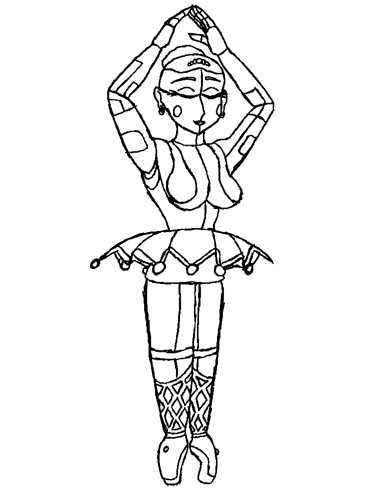 Ballora Coloring Pages to Print - Free Printable Coloring Pages