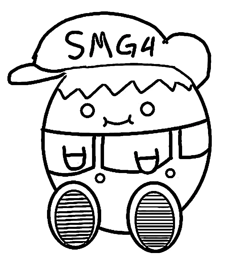 Beeg SMG4 Coloring Pages to Print - Free Printable Coloring Pages