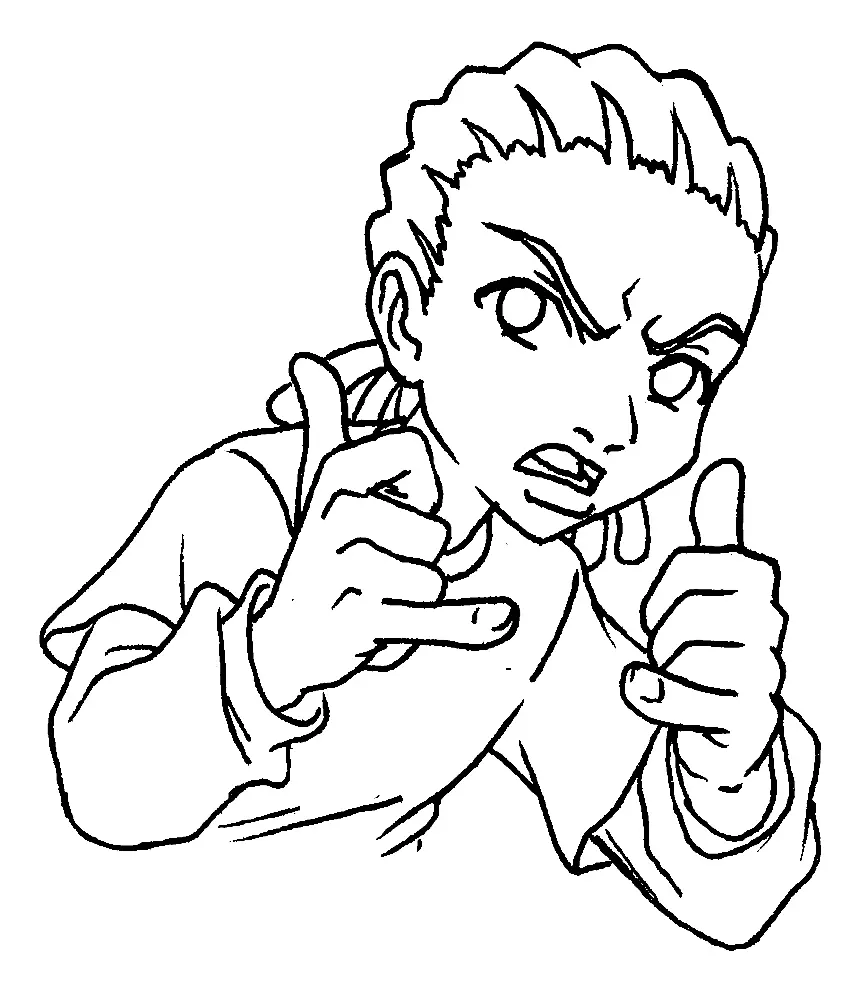 Boondocks Coloring Pages to Print - Free Printable Coloring Pages