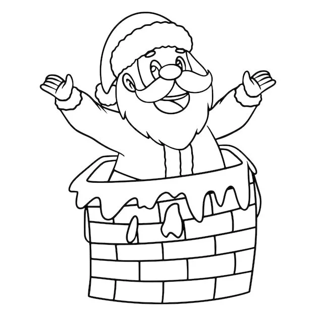 Chimney Coloring Pages to Print - Free Printable Coloring Pages