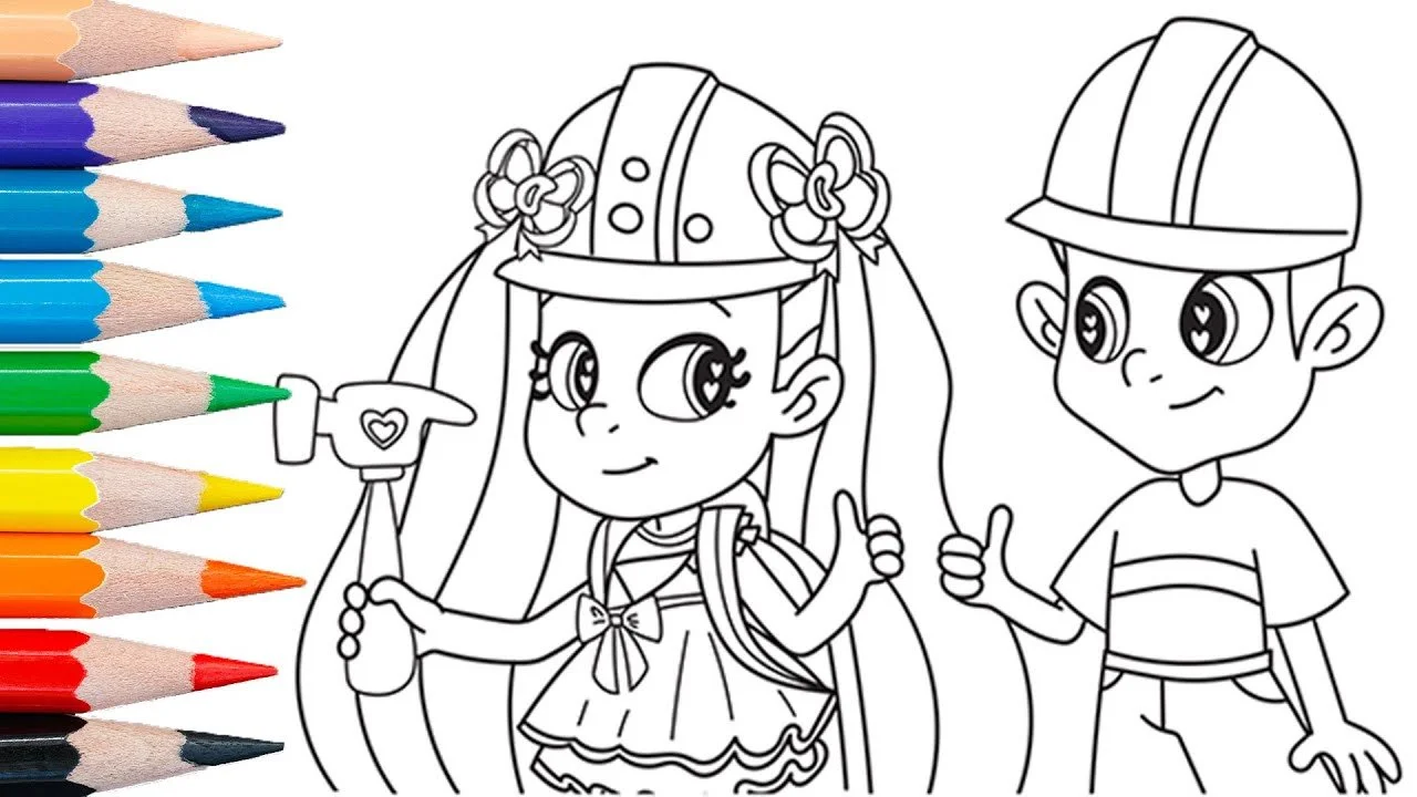 Diana And Roma Coloring Pages to Print - Free Printable Coloring Pages