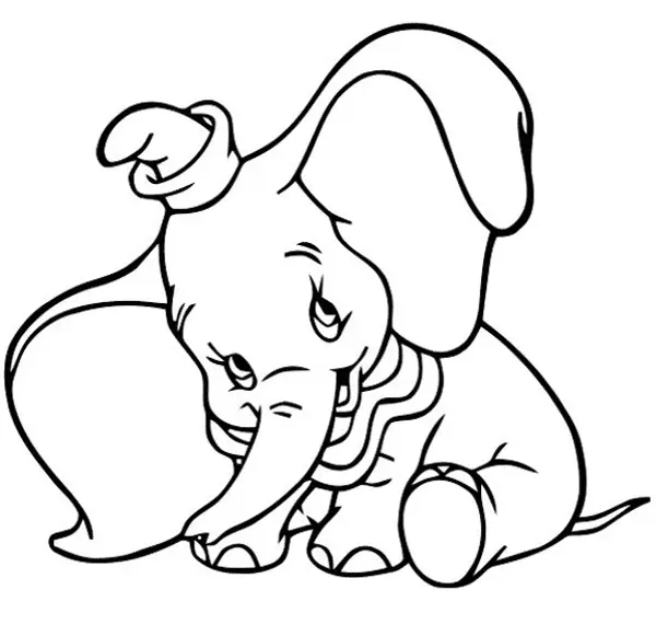 Dumbo Coloring Pages to Print - Free Printable Coloring Pages