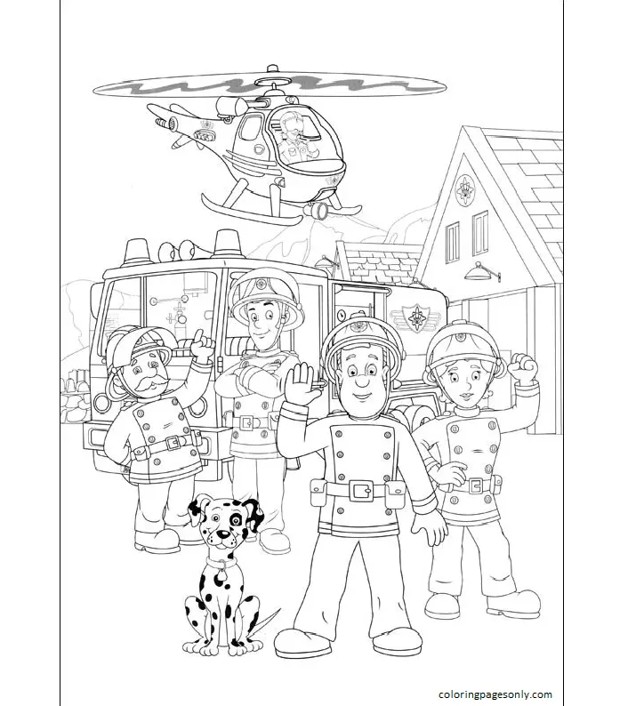 Emergency Coloring Pages to Print - Free Printable Coloring Pages