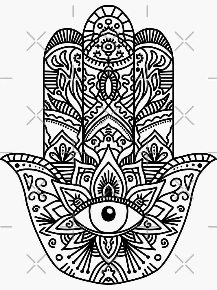 Evil Eye Coloring Pages to Print - Free Printable Coloring Pages