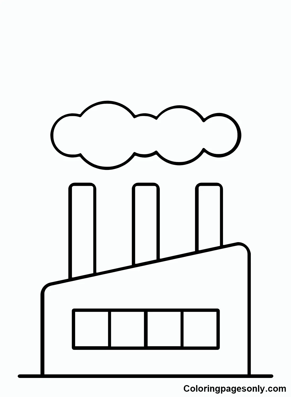 Factory Coloring Pages to Print - Free Printable Coloring Pages