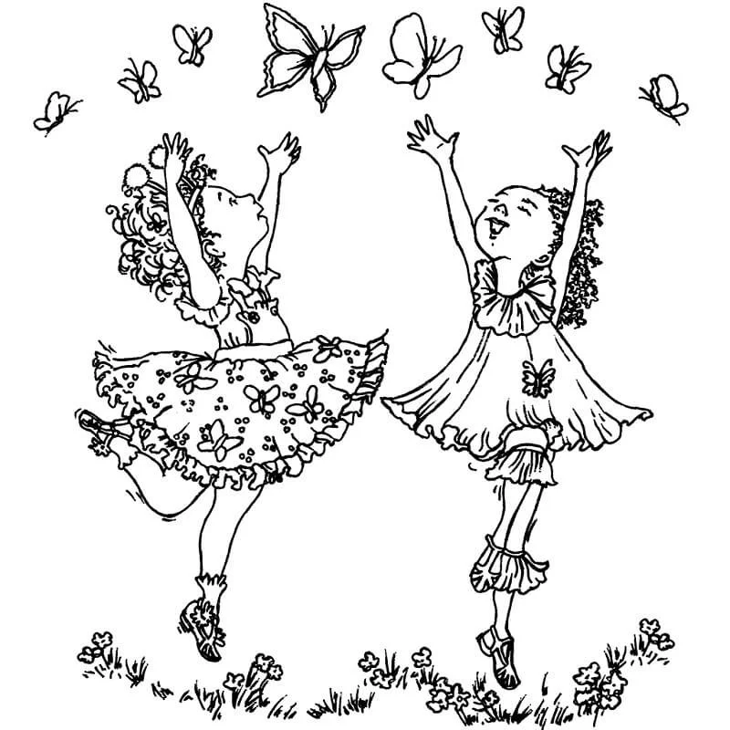 Fancy Nancy Coloring Pages to Print - Free Printable Coloring Pages