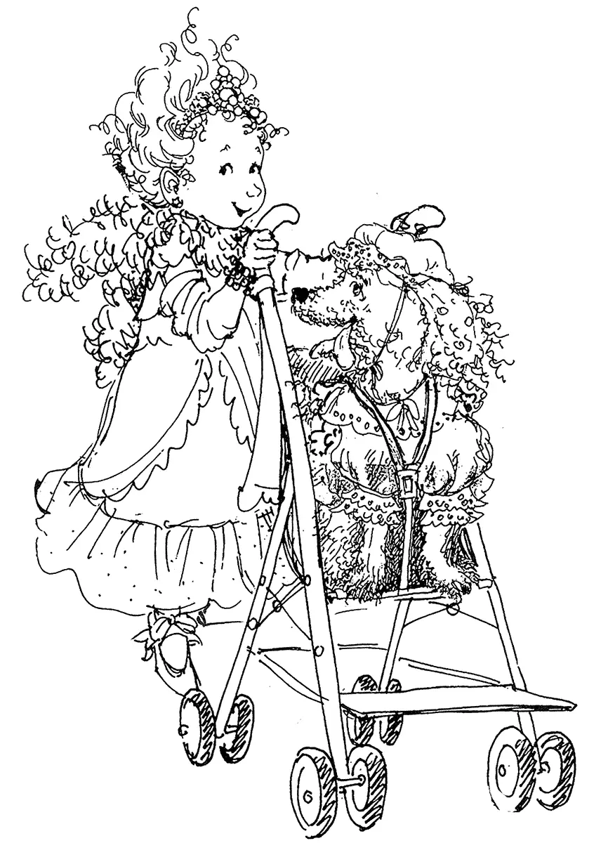 Fancy Nancy Coloring Pages to Print - Free Printable Coloring Pages