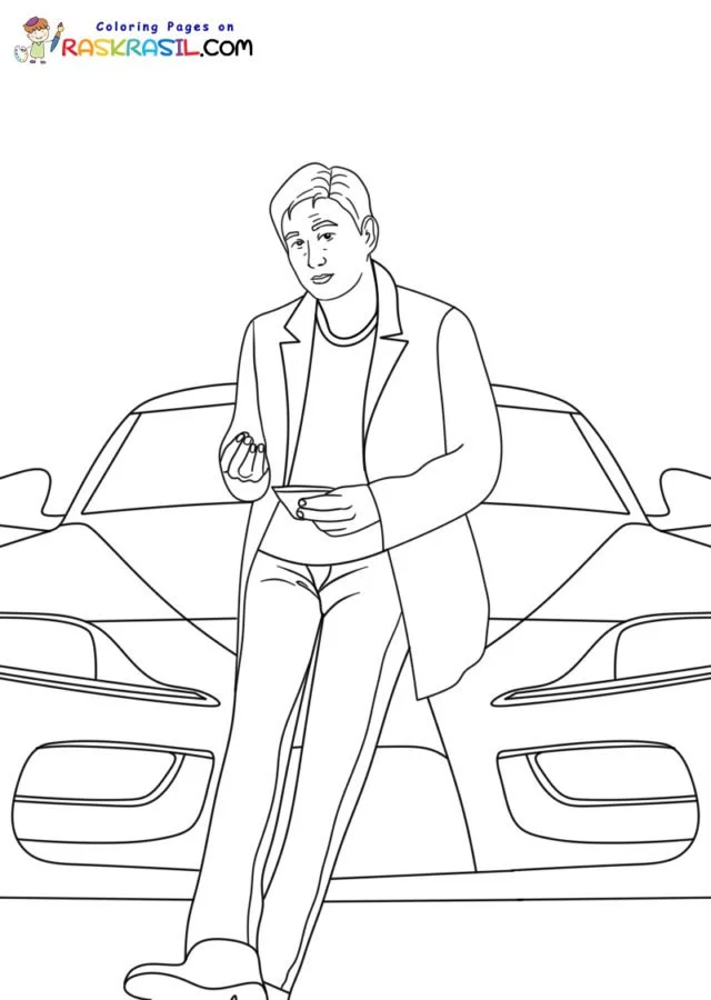 Fast and Furious Coloring Pages to Print - Free Printable Coloring Pages