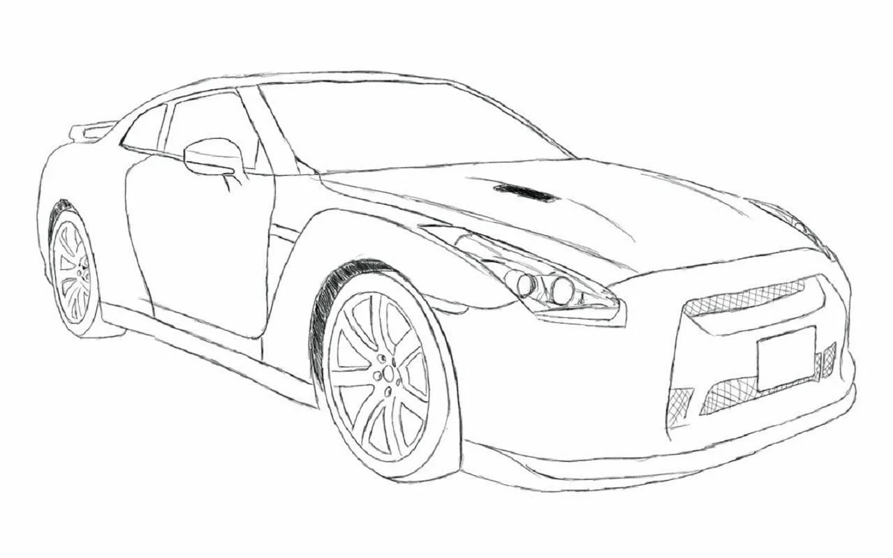 Fast and Furious Coloring Pages to Print - Free Printable Coloring Pages