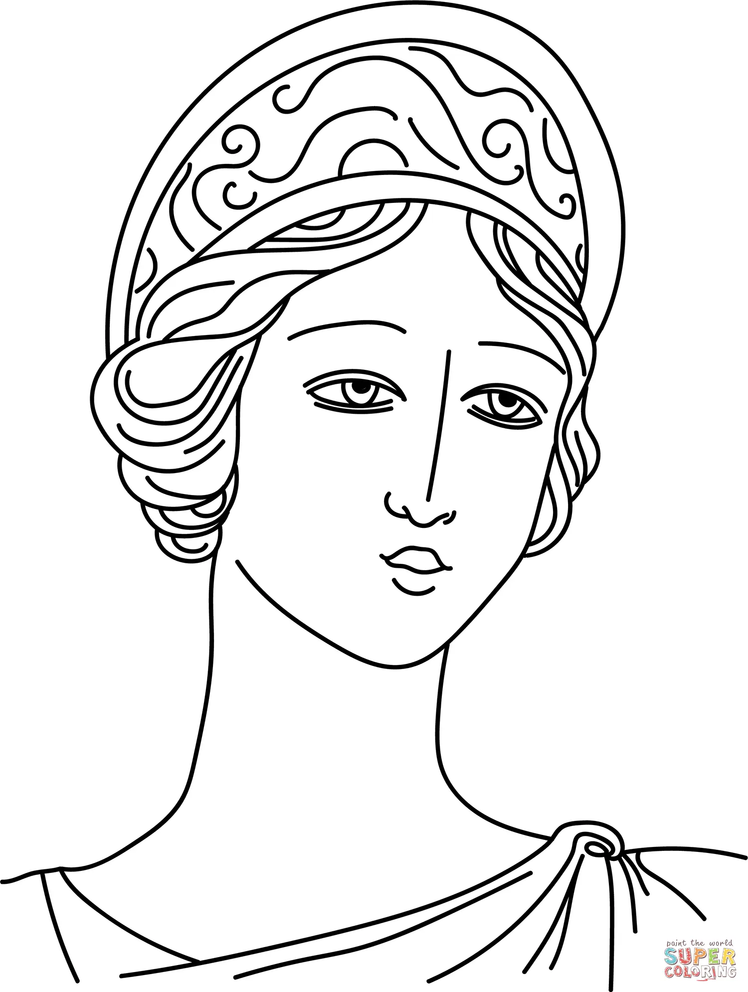 Greece coloring pages to Print - Free Printable Coloring Pages