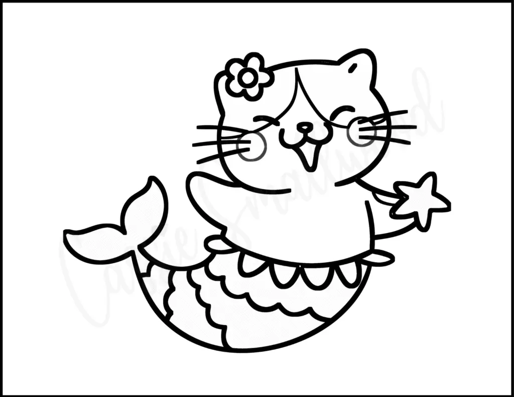 Kittycorn Coloring Pages to Print - Free Printable Coloring Pages
