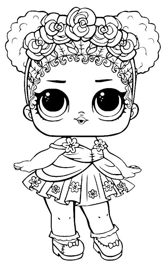 LOL Surprise Coloring Pages to Print - Free Printable Coloring Pages