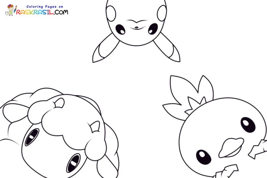 Palworld Coloring Pages to Print - Free Printable Coloring Pages