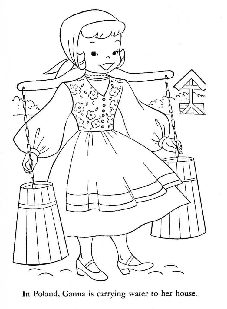 Poland Coloring Pages to Print - Free Printable Coloring Pages