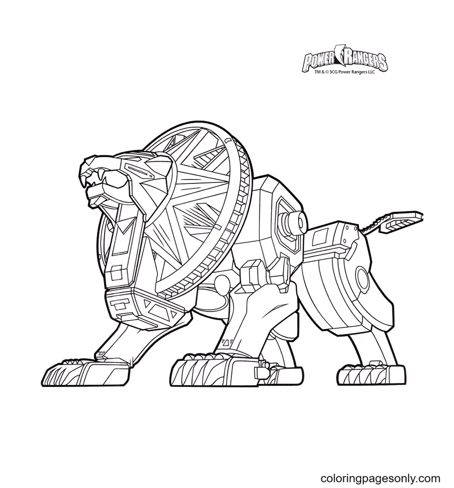 Power Rangers Coloring Pages to Print - Free Printable Coloring Pages