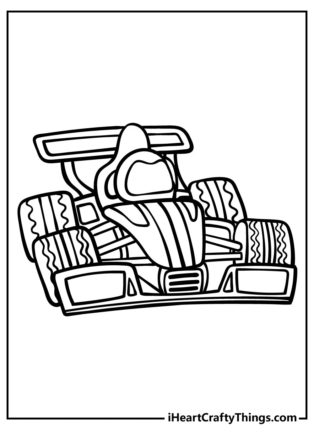 Rally Car Coloring Pages to Print - Free Printable Coloring Pages