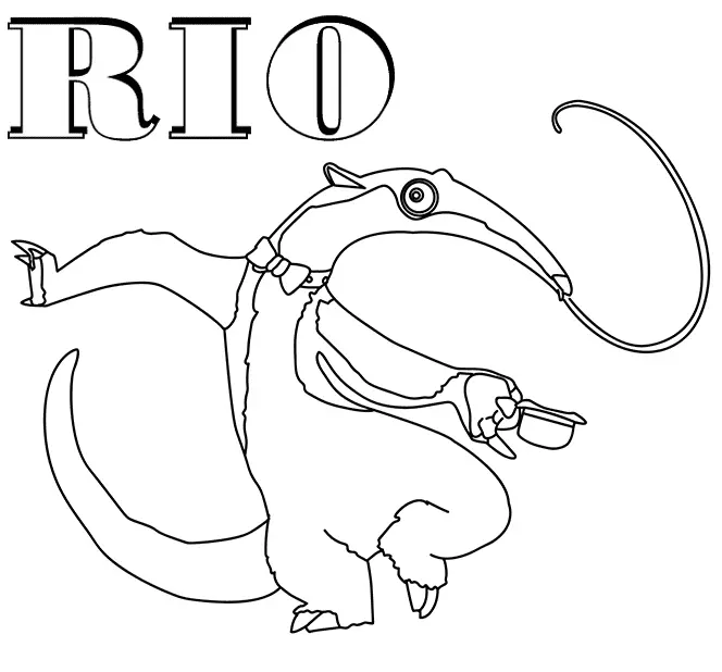 Rio Coloring Pages to Print - Free Printable Coloring Pages