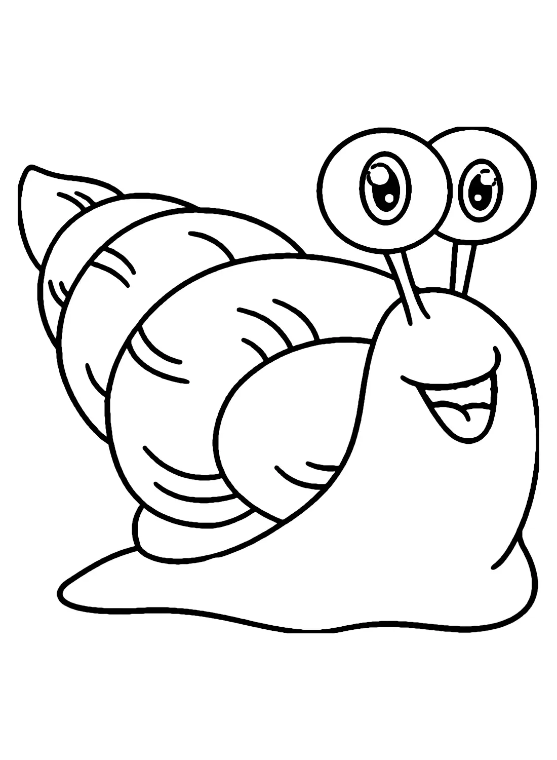 Sea Snail Coloring Pages to Print - Free Printable Coloring Pages