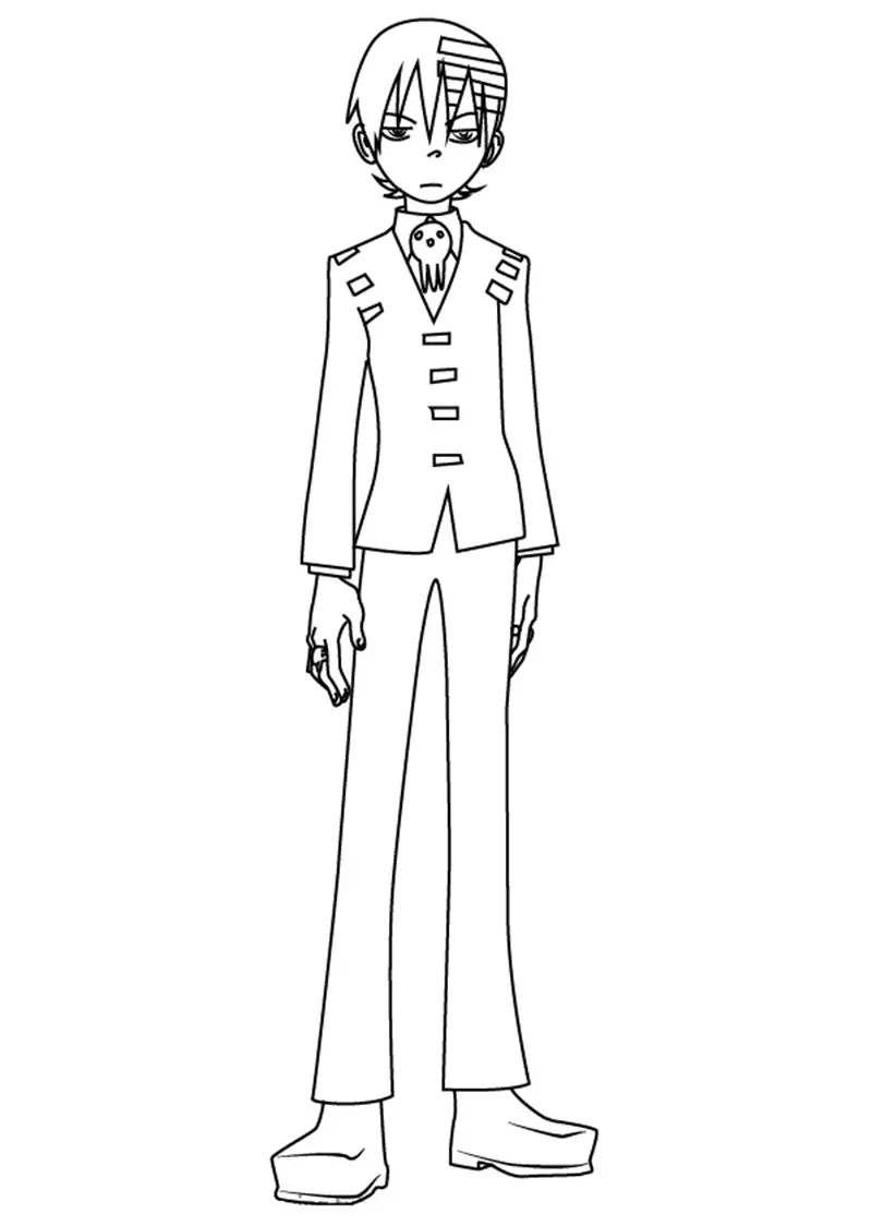 Soul Eater Coloring Pages to Print - Free Printable Coloring Pages