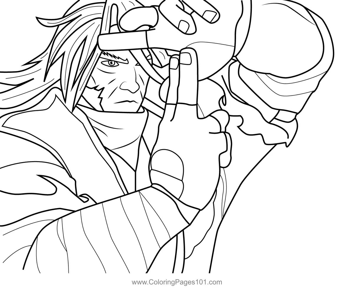 Street Fighter Coloring Pages to Print - Free Printable Coloring Pages