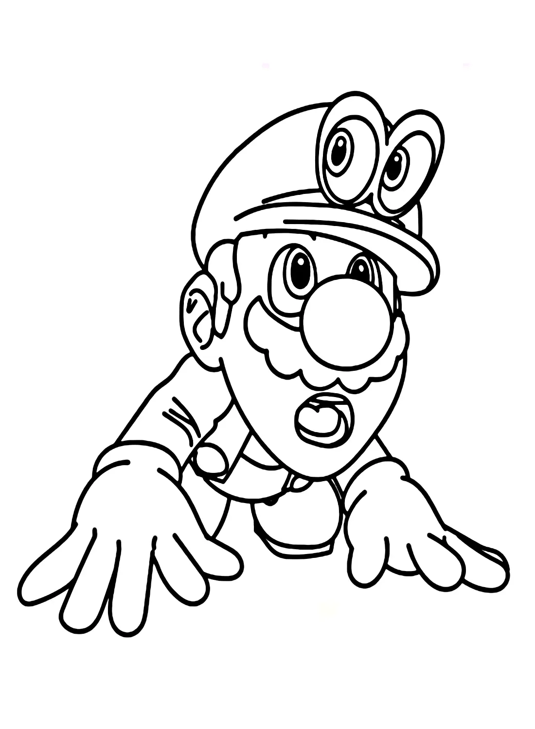 Super Mario Odyssey Coloring Pages to Print - Free Printable Coloring Pages