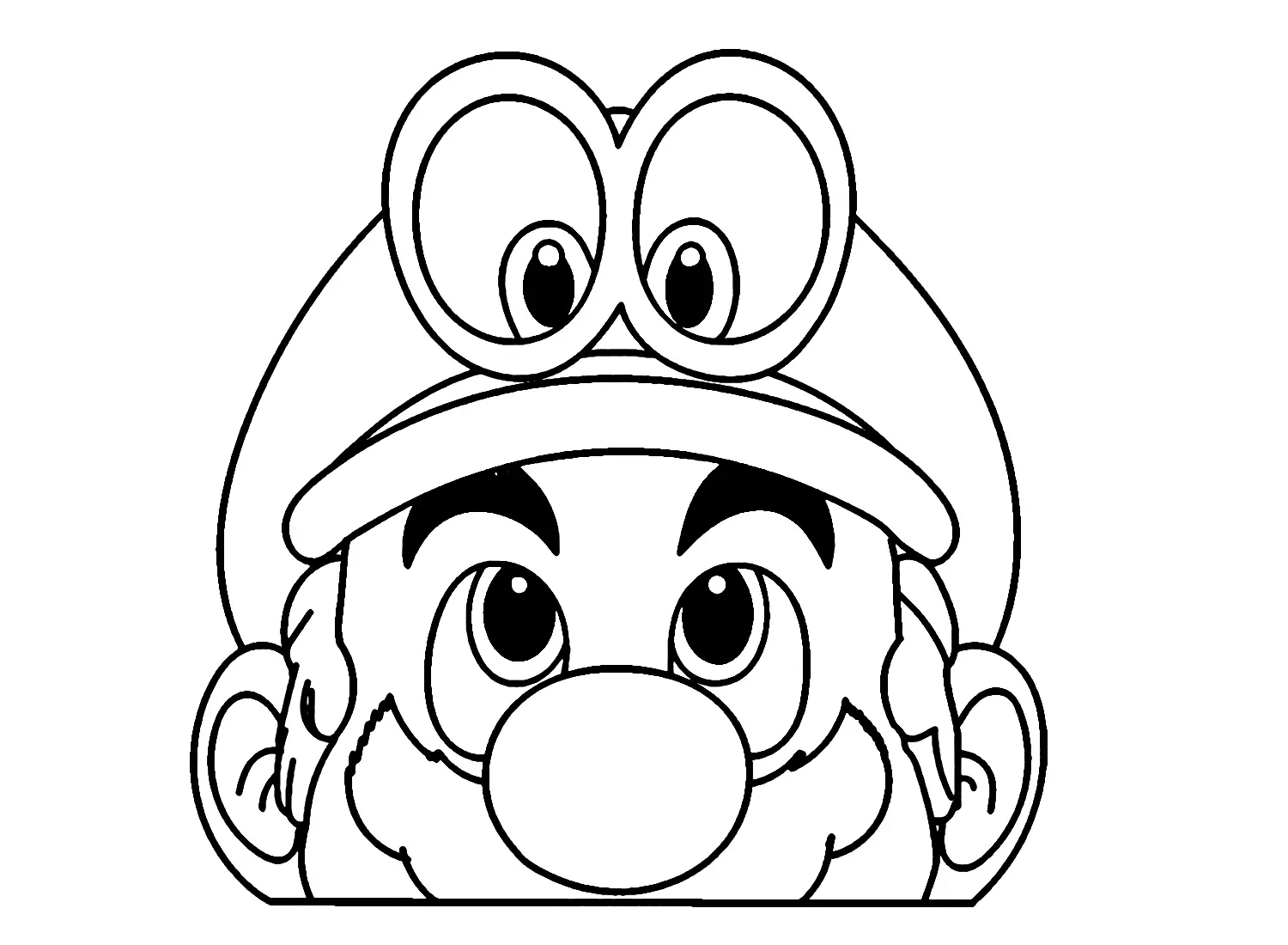 Super Mario Odyssey Coloring Pages to Print - Free Printable Coloring Pages