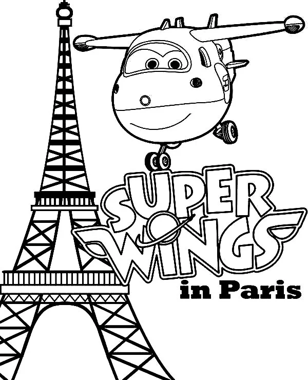Super Wings Coloring Pages to Print - Free Printable Coloring Pages
