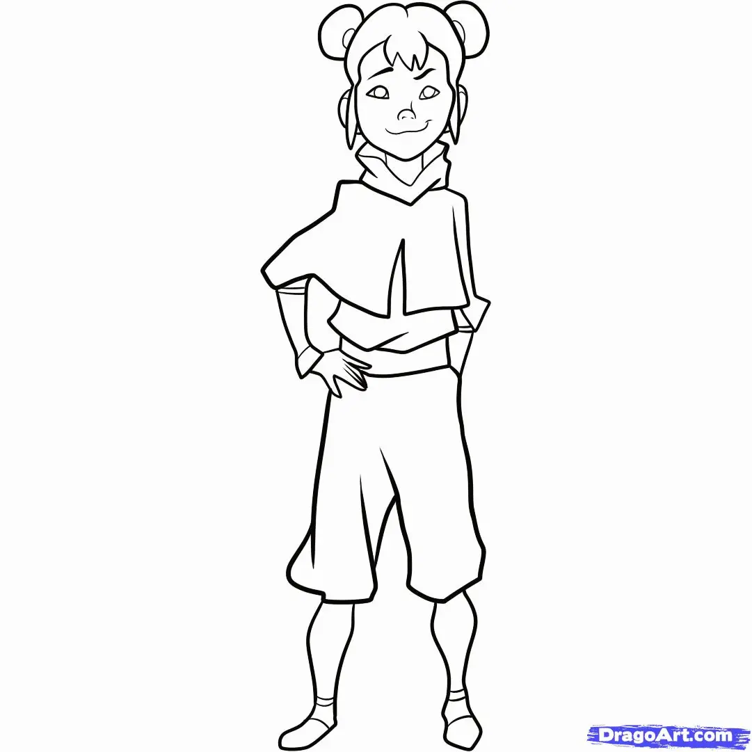 The Legend of Korra Coloring Pages to Print - Free Printable Coloring Pages