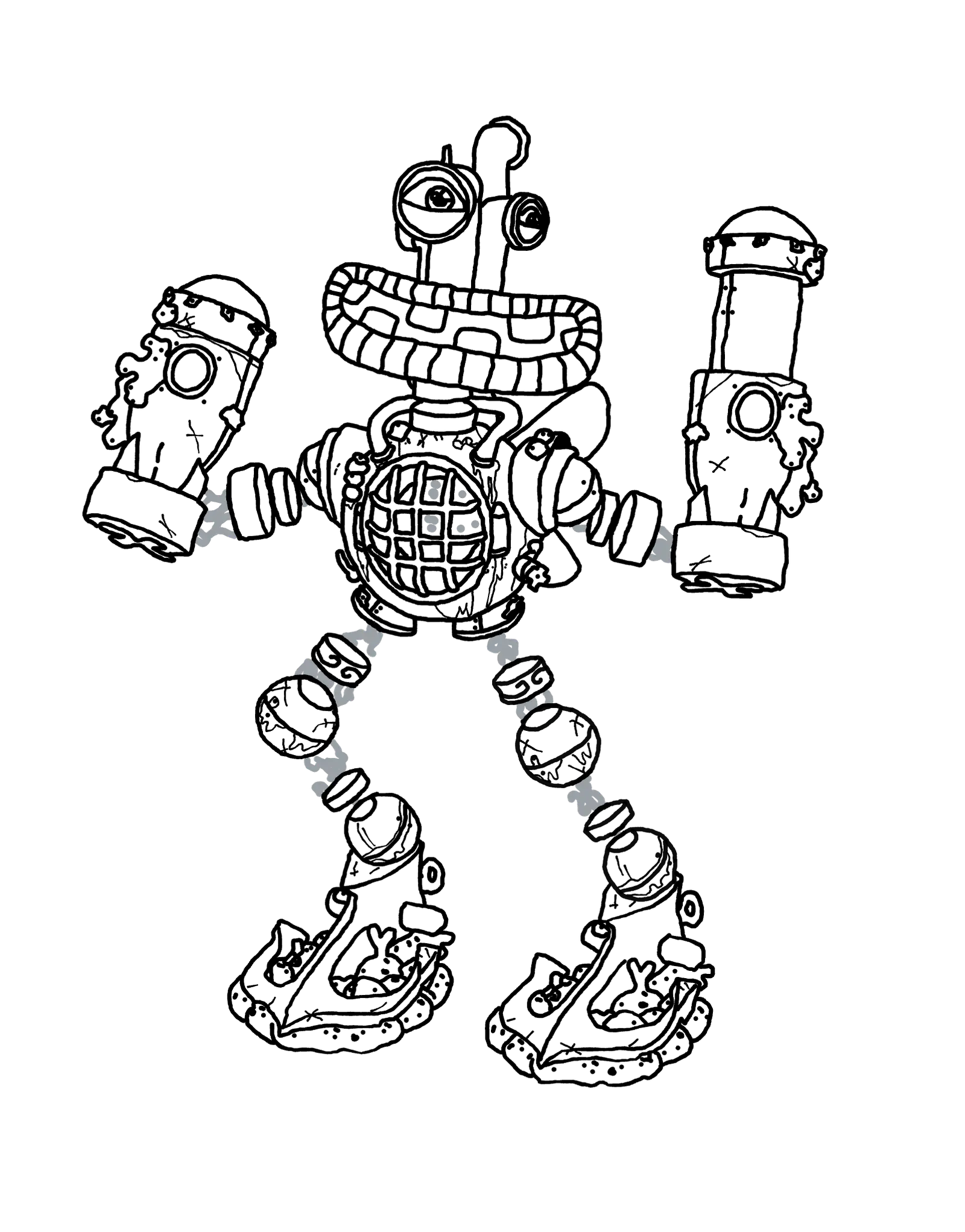 Wubbox Coloring Pages to Print - Free Printable Coloring Pages