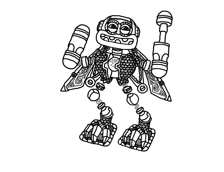 Wubbox Coloring Pages to Print - Free Printable Coloring Pages